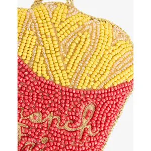 SELFRIDGES EDIT French Fries Beaded Christmas Decoration 10.5cm