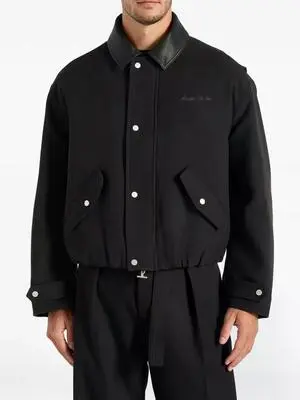 Manière De Voir Cameron Long-sleeve Jacket - Black