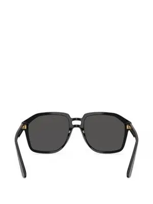 Dolce & Gabbana Double-bridge Pilot Sunglasses