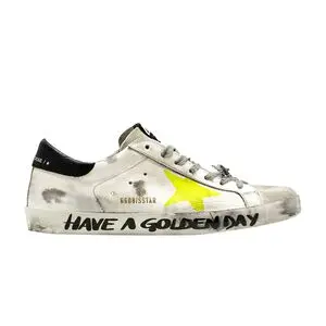 GOLDEN GOOSE Superstar 'have A Golden Day - White
