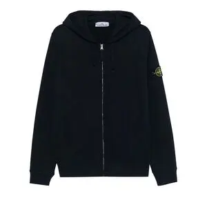 Stone Island Dyed Zip Hoodie 'navy - Blue