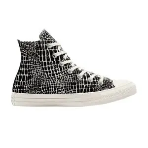CONVERSE Wmns Chuck Taylor All Star High 'digital Daze Crocodile Print - Black