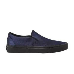 VANS Slip-on 'metallic Twill Dress Blues - Blue