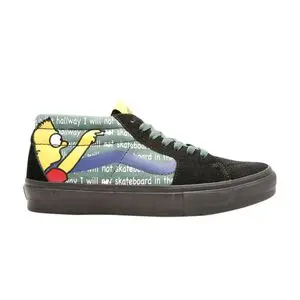 VANS Stash X The Simpsons Movie X Sk8 Mid Lx 'bart - Black