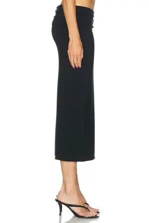 Eterne Elsa Soft Jersey Midi Skirt