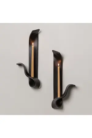 SIN Moonara Left Candle Sconce