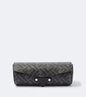 Fendi Ff Zucca Watch Case - Black