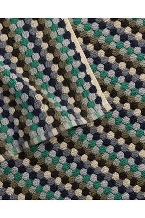 PARACHUTE Organic Mosaic Hand Towel In Multi
