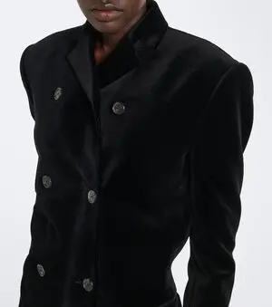 Khaite Rolon Cotton Double-breasted Coat