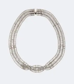 Isabel Marant Étoile Cara Embellished Choker - Silver