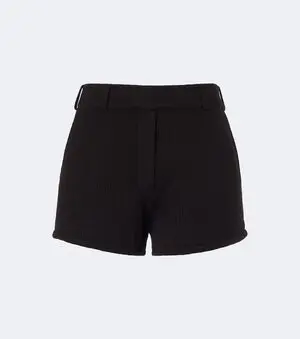 LISA YANG Tyra Cashmere Shorts - Brown