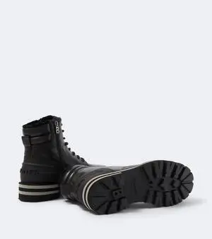 Bogner Courchevel Leather Lace-up Boots