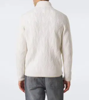 Fedeli Cable-knit Cashmere Cardigan