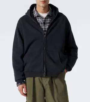 A.PRESSE Cotton Jersey Hoodie