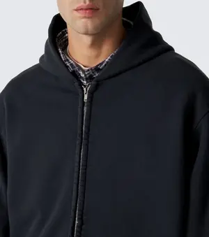 A.PRESSE Cotton Jersey Hoodie