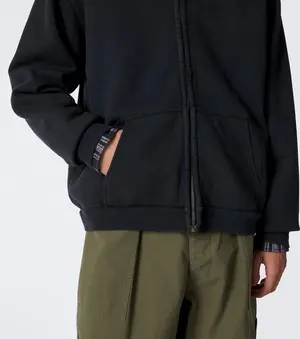 A.PRESSE Cotton Jersey Hoodie