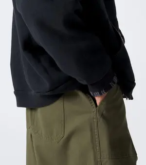 A.PRESSE Cotton Jersey Hoodie