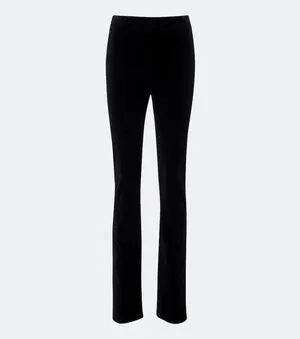 Khaite Ryden Cotton Slim Pants - Black