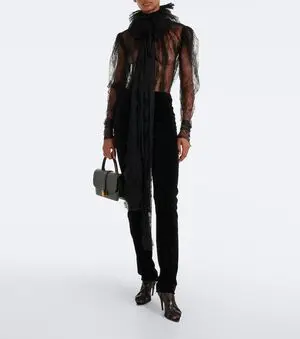 Khaite Ryden Cotton Slim Pants