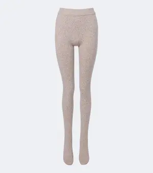 Magda Butrym Wool-blend Tights - Beige
