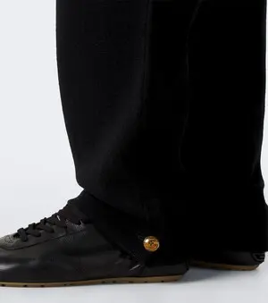 GOD'S TRUE CASHMERE Cashmere Sweatpants With Tiger's Eye