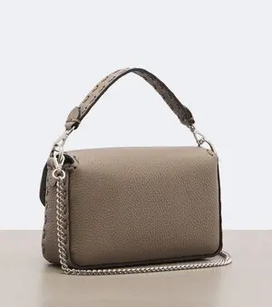 Fendi Baguette® Mini Leather Top-handle Bag