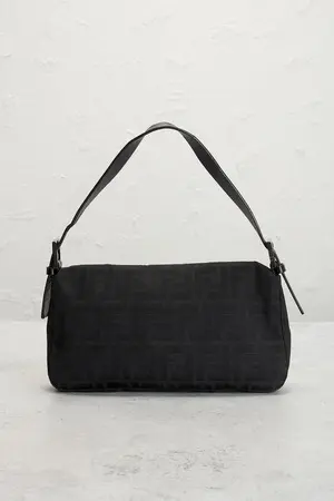 Fendi Zucca Baguette Shoulder Bag