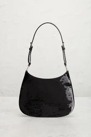 Prada Sequin Paillettes Cleo Shoulder Bag