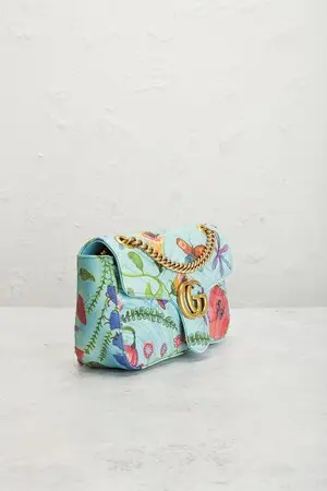 Gucci X Unskilled Worker Gg Marmont Shoulder Bag