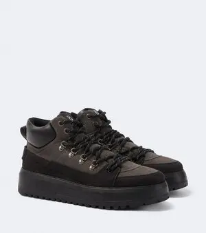 Bogner Antwerp Leather Lace-up Boots - Black