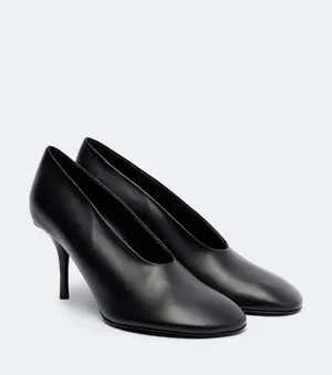 Acne Studios Back Leather Pumps - Black