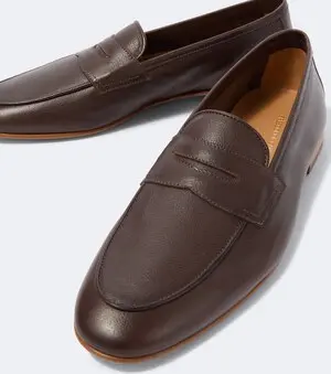 Frescobol Carioca Leme Leather Loafers