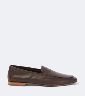 Frescobol Carioca Leme Leather Loafers