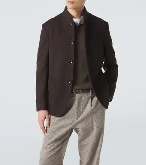 Agnona Wool And Cashmere Jacket