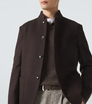 Agnona Wool And Cashmere Jacket