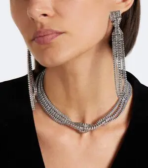 Isabel Marant Étoile Cara Embellished Drop Earrings