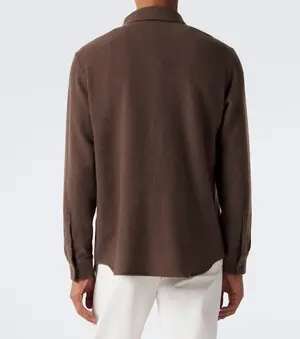GOD'S TRUE CASHMERE Cashmere Shirt With Amethysts