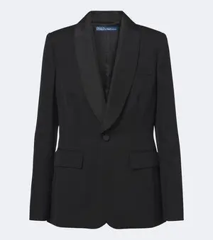 Polo Ralph Lauren Wool Blazer - Black