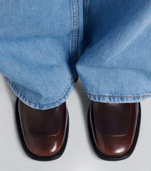 Acne Studios Bassel Leather Loafers