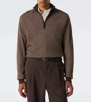Frescobol Carioca Heitor Quarter Zip Sweater