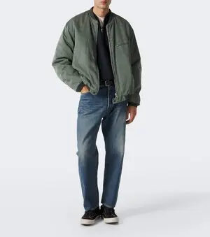A.PRESSE Cotton Zip-up Sweater - Black