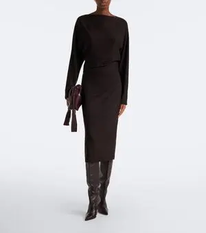 Vince Draped Sweater Dress