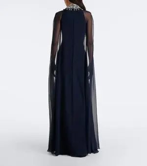 Jenny Packham Kalypto Crystal-embellished Gown