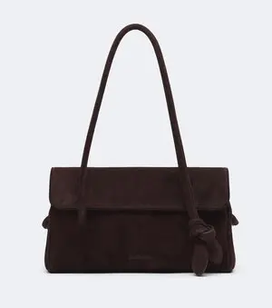 Jacquemus Turismo Long Suede Shoulder Bag - Brown