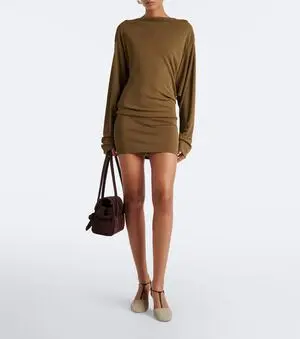 Jacquemus Turismo Long Suede Shoulder Bag