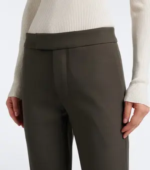 Proenza Schouler Althea Wool-blend Flared Pants