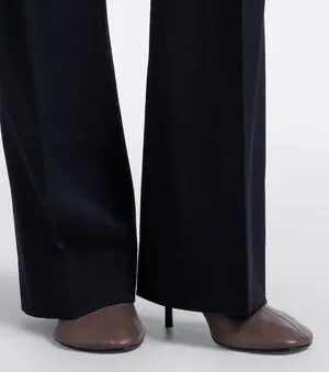 Acne Studios Back Leather Ankle Boots