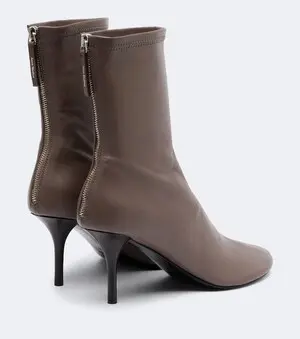 Acne Studios Back Leather Ankle Boots