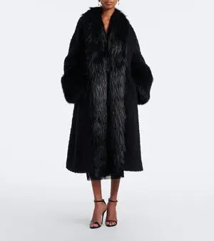Dolce & Gabbana Wool-blend Coat