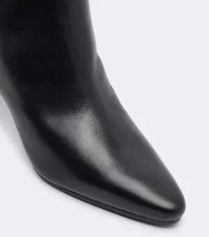 Veronica Beard Agnes Leather Ankle Boots